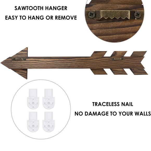 Accents | Wood Arrow Wall Sign | Poshmark